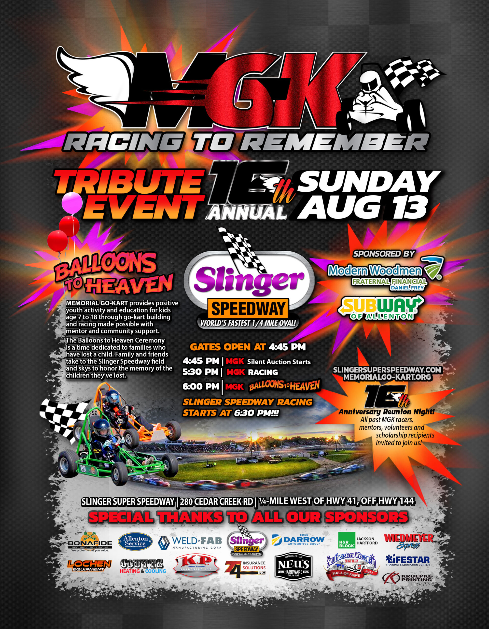 Events – Memorial Go-Kart